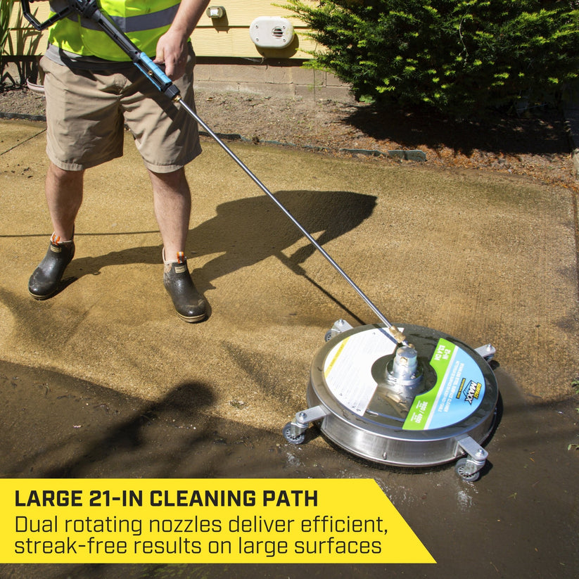 SurfaceMaxx 21-inch Stainless Steel Surface Cleaner